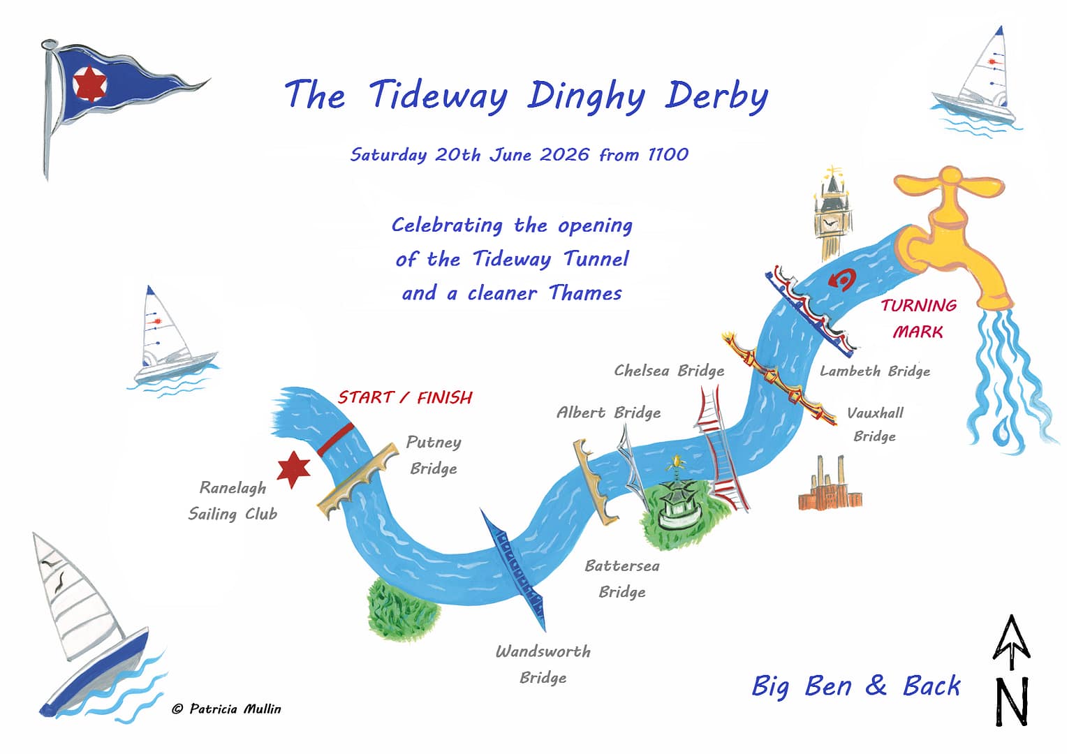 Pre-register for The Tideway Dinghy Derby — 20 June 2026 – Ranelagh ...